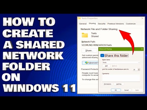 How To Create a Shared Network Folder on Windows 11/10 [Guide]