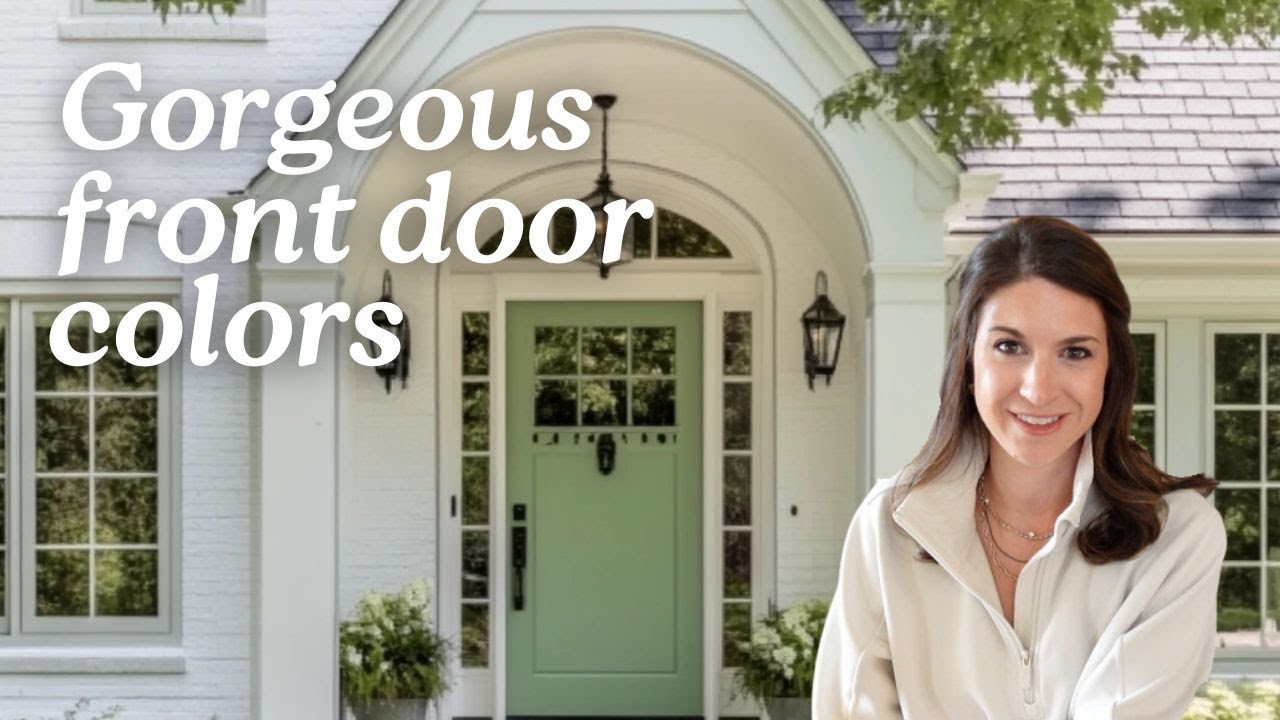 The best front door paint colors
