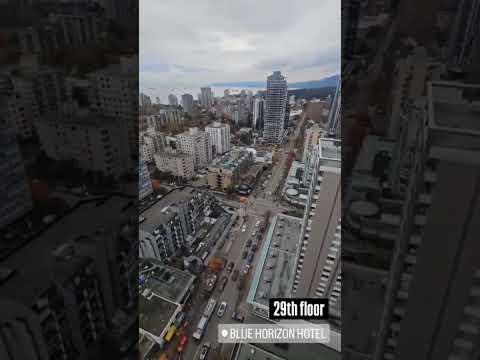 BLUE HORIZON HOTEL, VANCOUVER, BC, CANADA #MOCHILERO