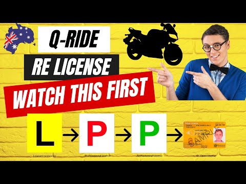 Q RIDE RE COURSE COMPLETE GUIDE | HOW TO GET RE LICENSE IN AUSTRALIA | MOTORCYCLE LICENSE AUSTRALIA