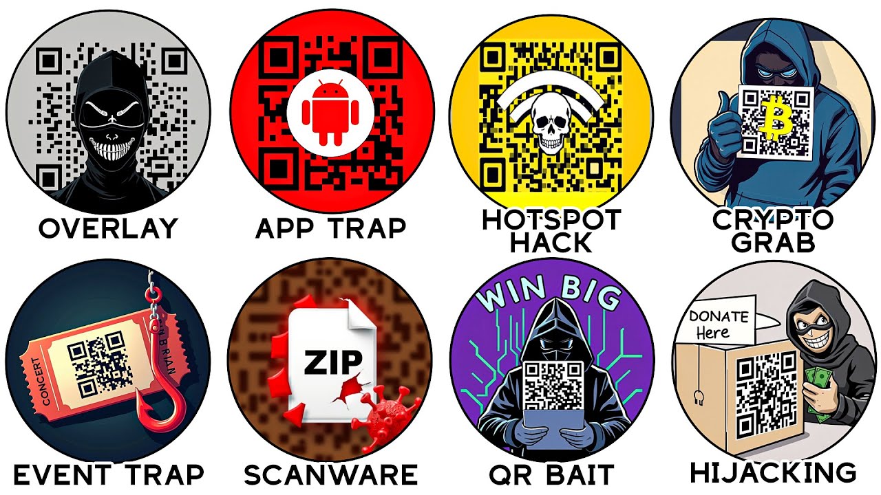 Every QR Code Phishing Trick Explained in Detail