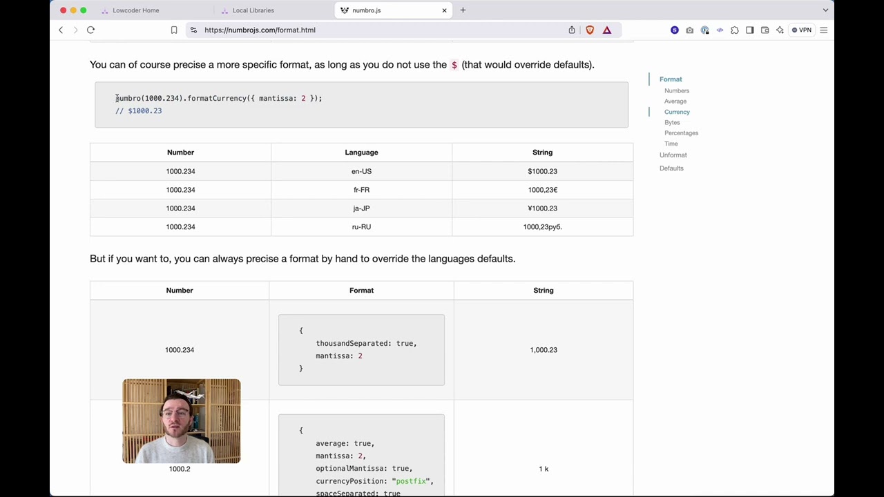Lowcoder Tutorial - Number Formatting in Lowcoder