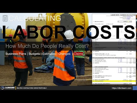 Labor Burden Calculation for Construction Contractors (Basic)