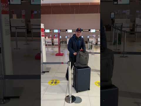 How I PUSH my level 8 luggage around the airport