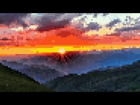 PIXEL ART 8 BIT CREATIONS (NATURE SCENERY)