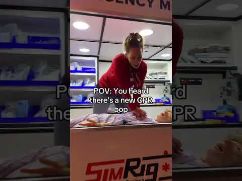 CPR Bops Hit Different in EMS Training! 🚑🔥🎶 (Thanks to the SimRig)