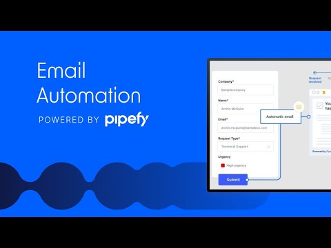 Email automation in Pipefy