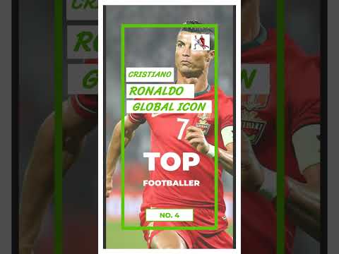 Cristiano Ronaldo - Ronaldo Portugal ! Global Icon ! - Top Footballer Series No. 4