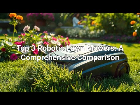 Top 3 Robotic Lawn Mowers