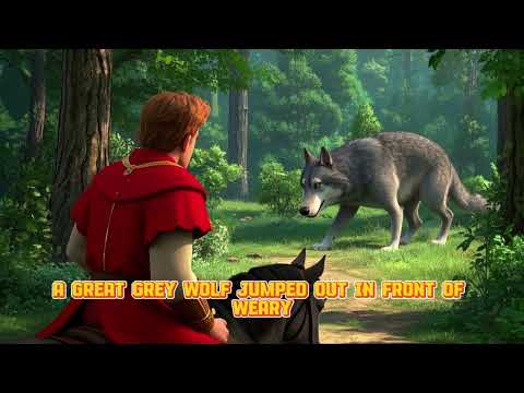 "The Firebird and the Gray Wolf – A Magical Russian Tale of Courage and Destiny"