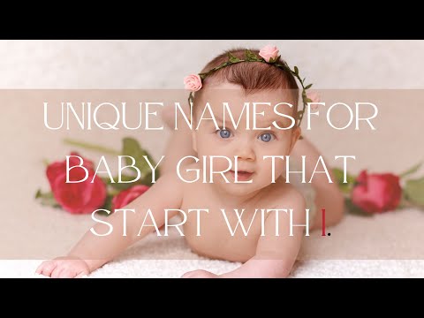 Baby Girl Names starting with the Letter I