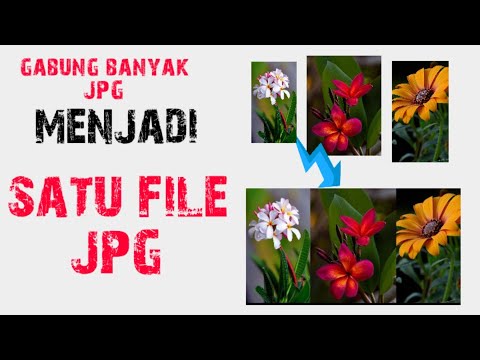 cara menggabungkan banyak file jpg menjadi satu file jpg pakai Hp