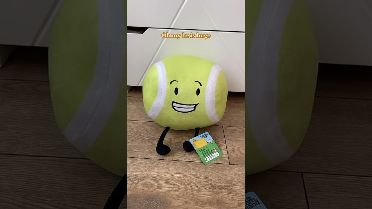BFDI Tennis Ball and Golf Ball plushies unboxing!!#bfdi #Jacknjellify #shorts #short #youtubeshorts
