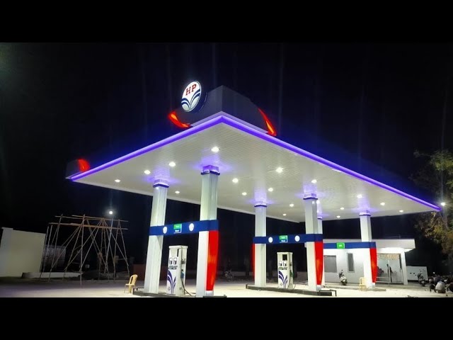 Petrol Pump Canopy - Type A Hpcl Petrol Pump Canopy Service Provider ...