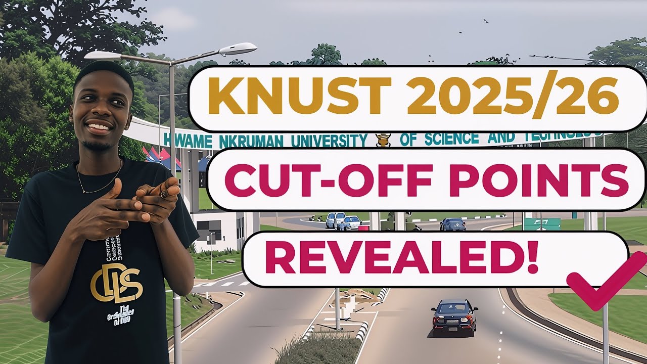 KNUST Cut Off Points 2025/26 – All Programs Aggregate Scores | KNUST Admission Guide