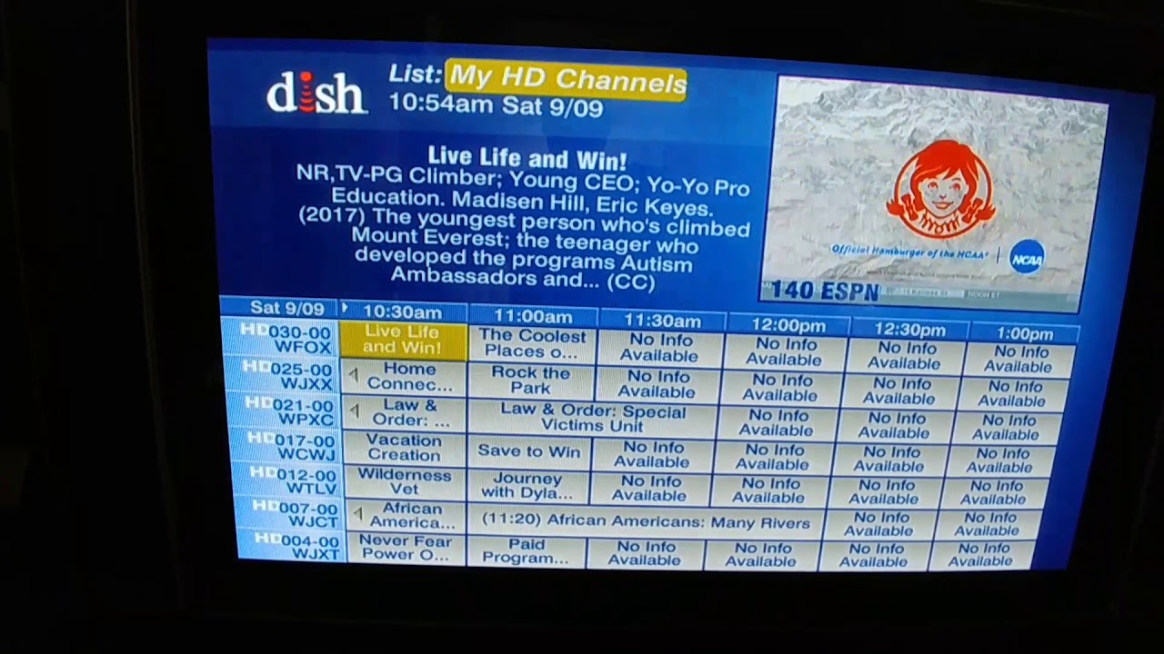 Dish Network 121w + 129w ... America's Top200+MultiSport Pack + only HD Chans from CR