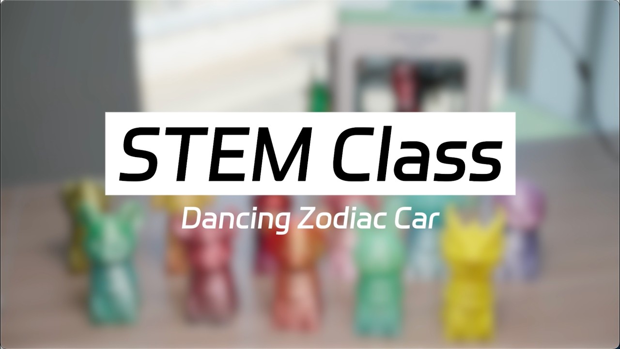 3D-Printed Dancing Zodiac Car | STEM Project for Kids