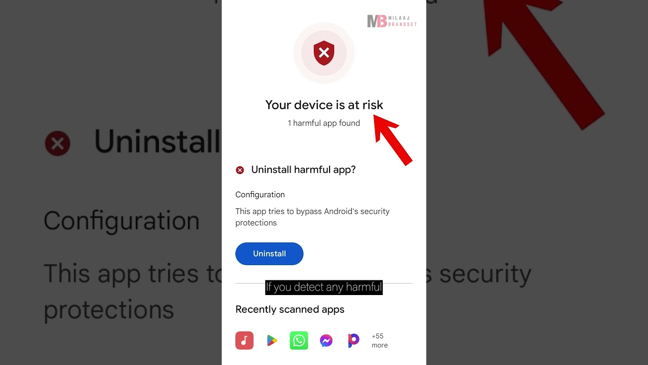 HOW TO FIND HARMFUL APPS ON YOUR PHONE!?   #harmfulapp #harmful #apps #android