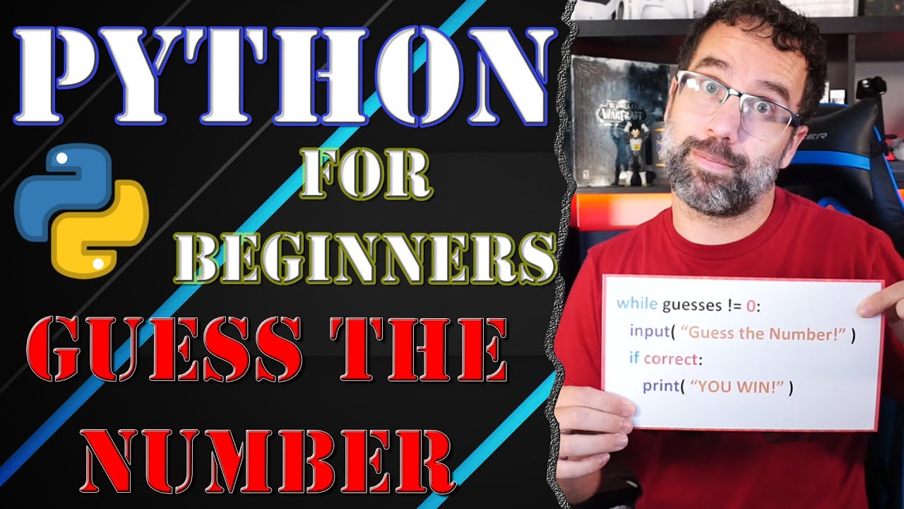 Learning Python for Beginners: Guess the Number (Basic)