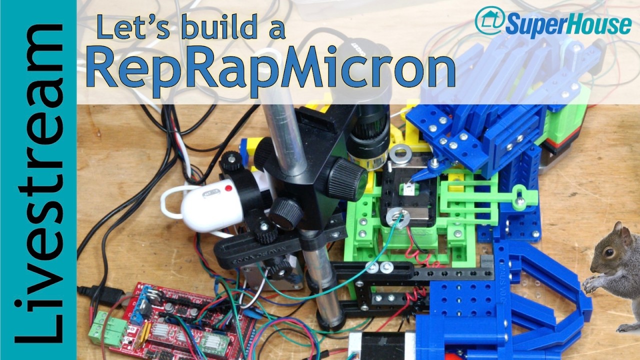 Home Automation Hangout 2026-04-19: Let's build a RepRapMicron!