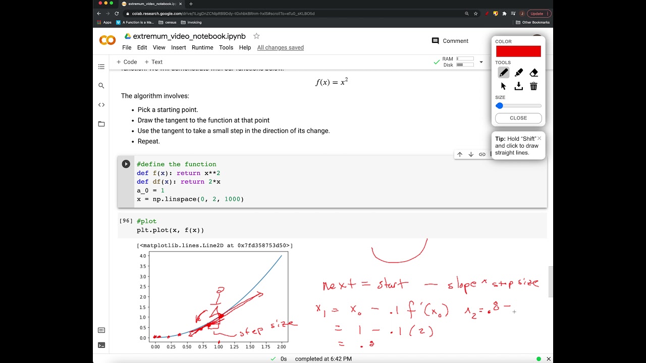 25 Calculus: Derivative (aka Gradient) Descent in Python