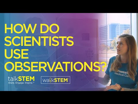 Scientific Perspective - How do scientists use observations?