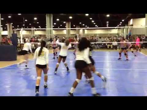 Mya Wood 14 Elite #1 Top Select Volleyball Academy Volleyball