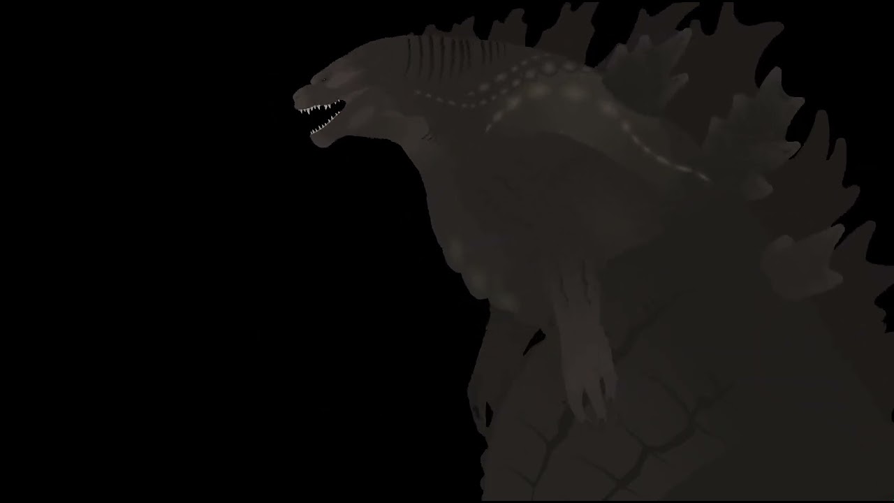 godzilla 2021 test by @tyroraptor
