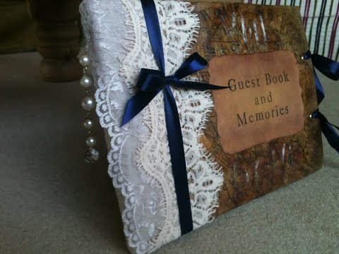 Wedding Guest Book Binding System