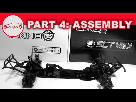 Tekno SCT 410.3 KIT - PART 4: CHASSIS ASSEMBLY 1/10 Short Course Truck