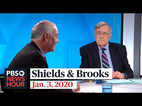 Shields and Brooks on Iran general's killing, 2020 Democrats' fundraising
