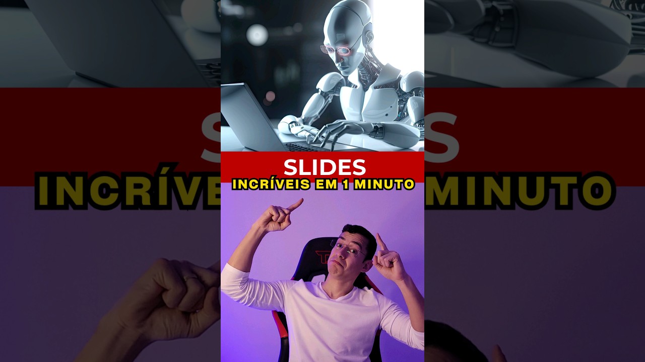 SITE COMPLETO pra CRIAR SLIDES MUITO RÁPIDO #inteligenciaartificial  #tecnologia #ia #chatgpt