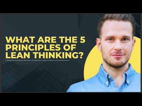 WHAT ARE THE 5 PRINCIPLES OF LEAN THINKING
