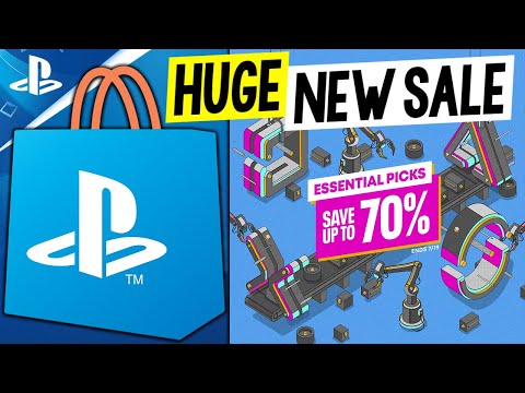 MASSIVE NEW PSN SALE Live Now! Essential Picks Sale 1300+ PS4/PS5 DEALS (NEW PlayStation Deals 2023)