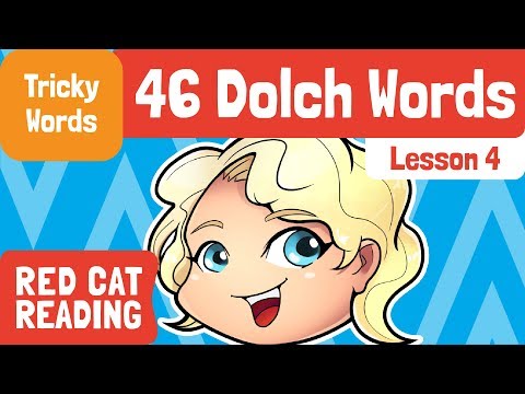 46 Tricky Words #4 | Dolch Words for Kids | Second Grade Sight Words
