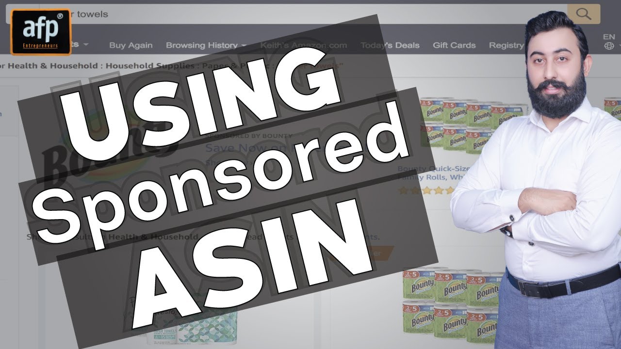 Using Sponsored ASIN - Amazon Standard Identification Numbers