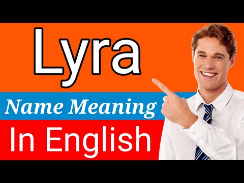 Lyra Name Meaning In English | Meaning Of Name Lyra | What Does The Name Lyra Mean | Christian Names