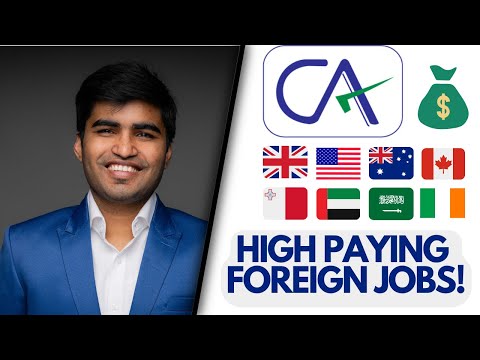 High Paying Job Abroad After CA | Chartered Accountant Jobs for Freshers | Prem Kumar ACA