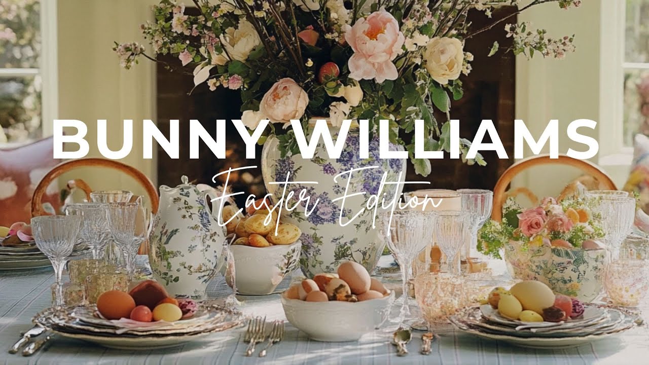 Creating BUNNY WILLIAMS Aesthetics At Home For EASTER