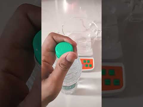 What is the weight of 1 litre of water???????? #experiment , #subscribe ,#short