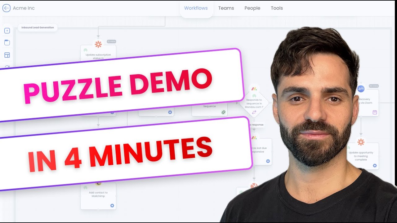 Puzzle: 4-Minute Demo — Map Processes, Reduce Chaos, Scale Consistency