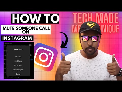 How to mute call on Instagram | how to mute someone on Instagram call