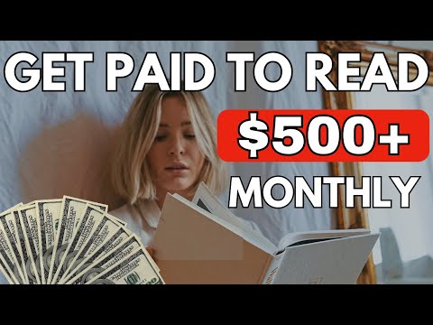 Get Paid to Read Books Online in 2024 | Earn $100 Nonstop per book review from Home.