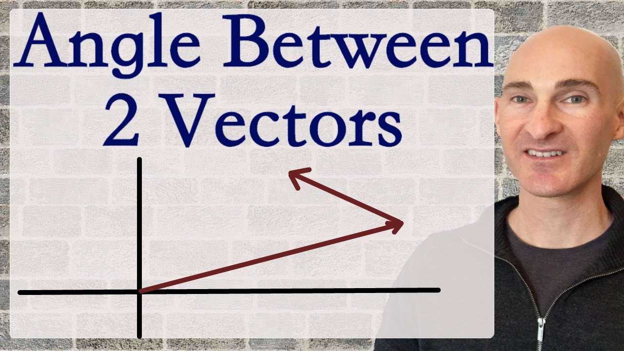 Angle Between 2 Vectors (Formula)