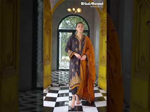 Gul Ahmed's Winter Luxe Unstitched Collection' 23