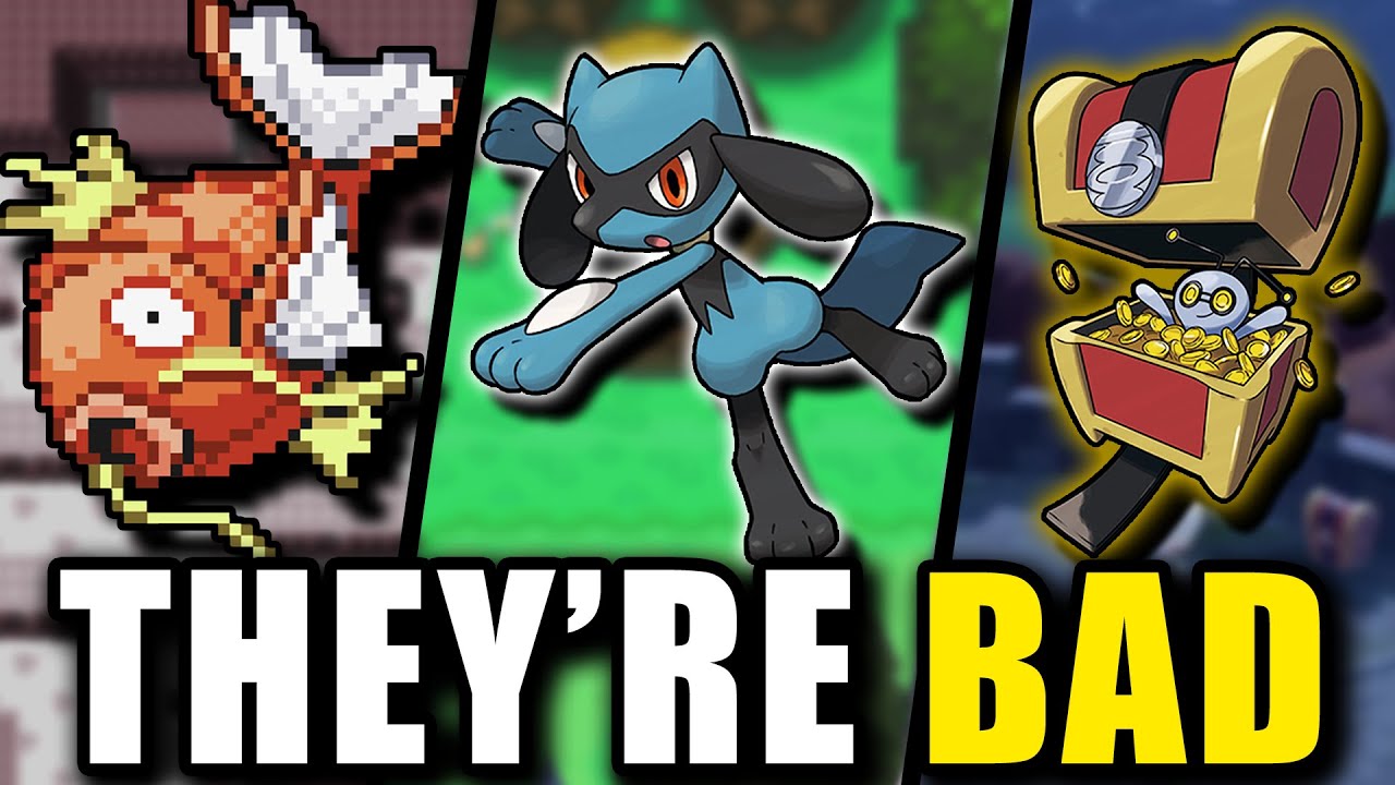 WORST Pre-Evolution In Every Pokemon Game