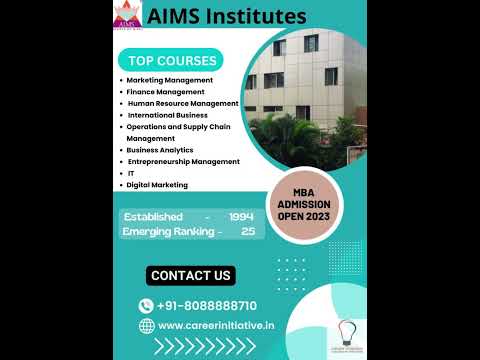 AIMS Institutes bangalore || top mba college in bangalore