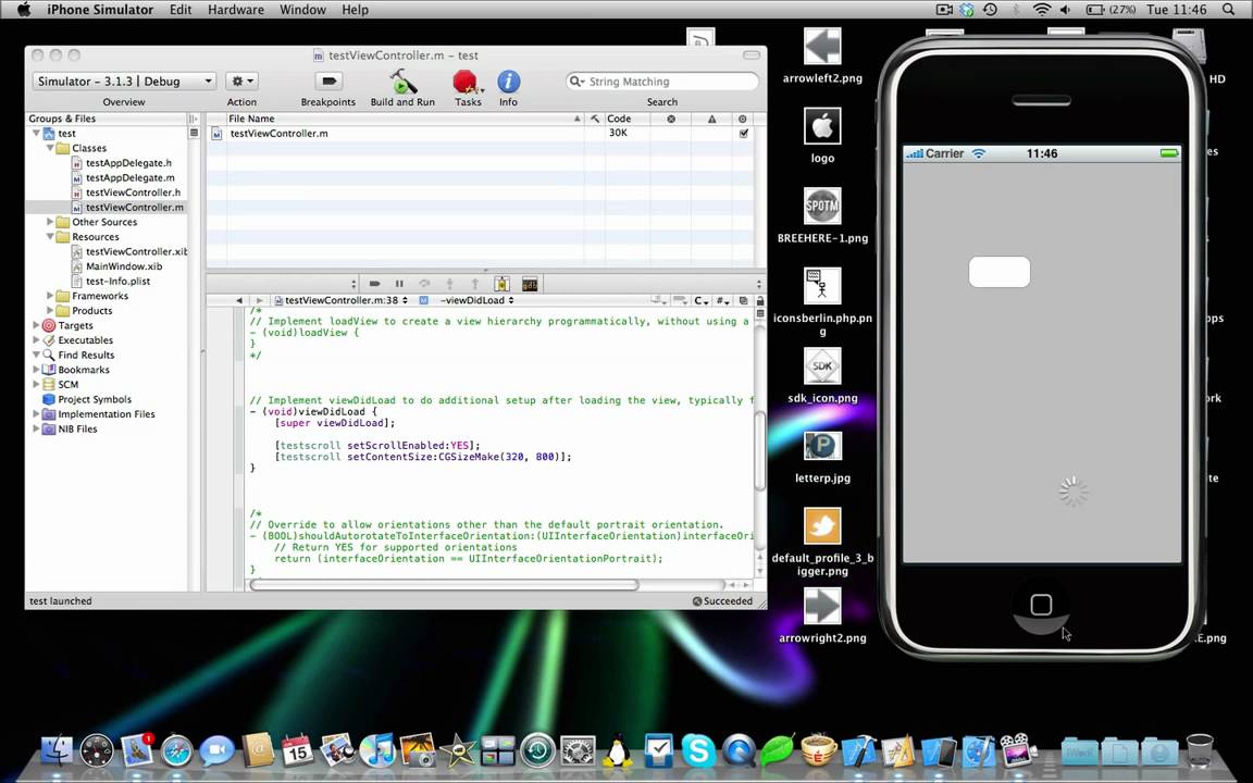 X-Code Tutorial - UIScrollView