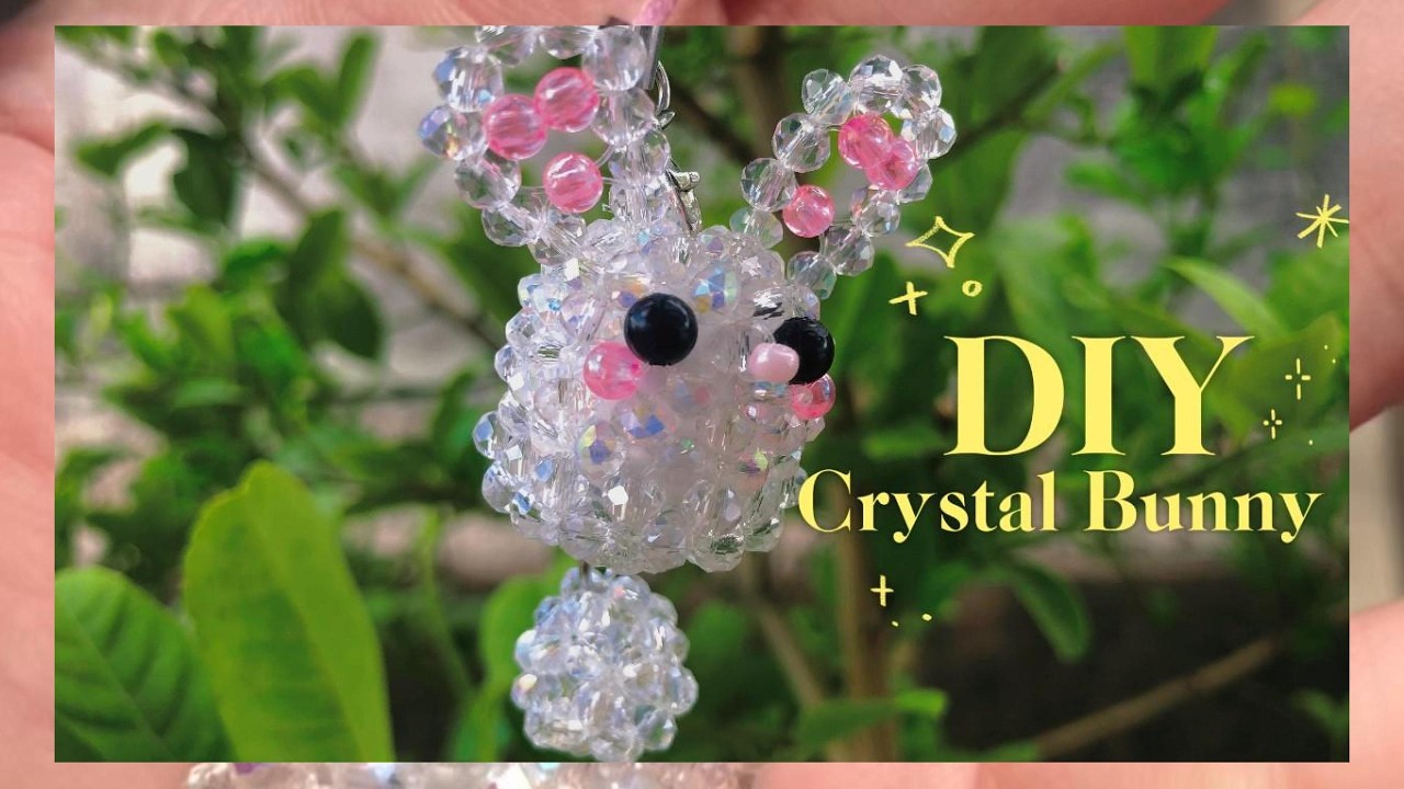 DIY Beaded Rabbit Charm for Beginners (Step-by-Step Tutorial)