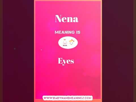 Nena name meaning